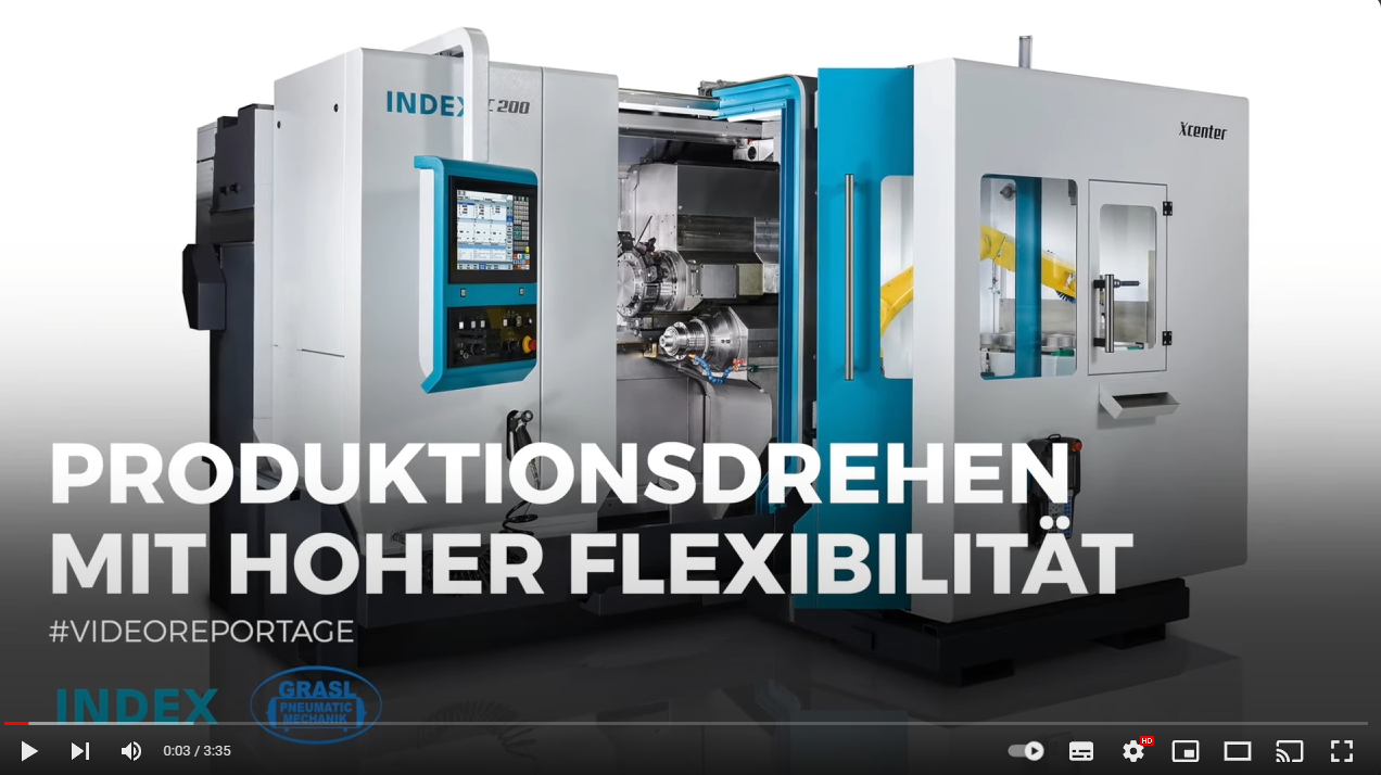 Index C200 iXcenter at Grasl - K + G Tectronic GmbH